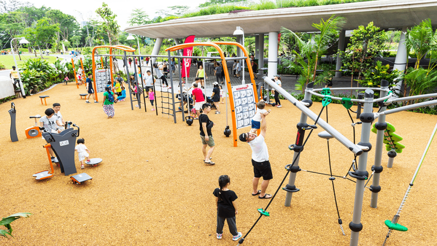 Best Fitness Corners In Singapore To Workout For Free At
