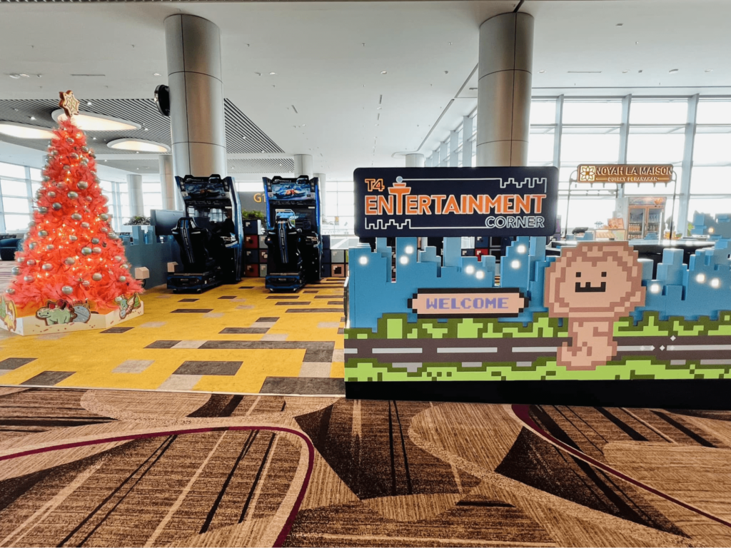 Terminal 4 Entertainment Corner: Free 24H Arcade At Changi Airport