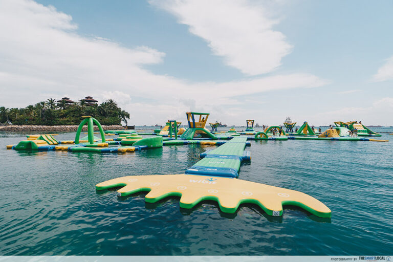 HydroDash Guide: First Inflatable Water Park At Sentosa (2025)
