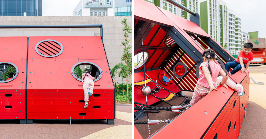 Ubi Grove Playground - Free Vehicle-Themed Play Area For Kids