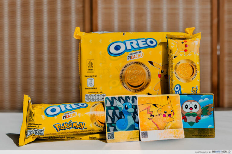OREO Pokémon Has New Embossed Cookies & Special Pikachu Flavour