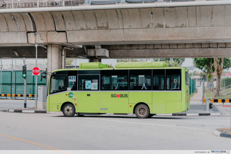 Bus 825 - SG's Public Minibus With 24 Seats & 1 Door
