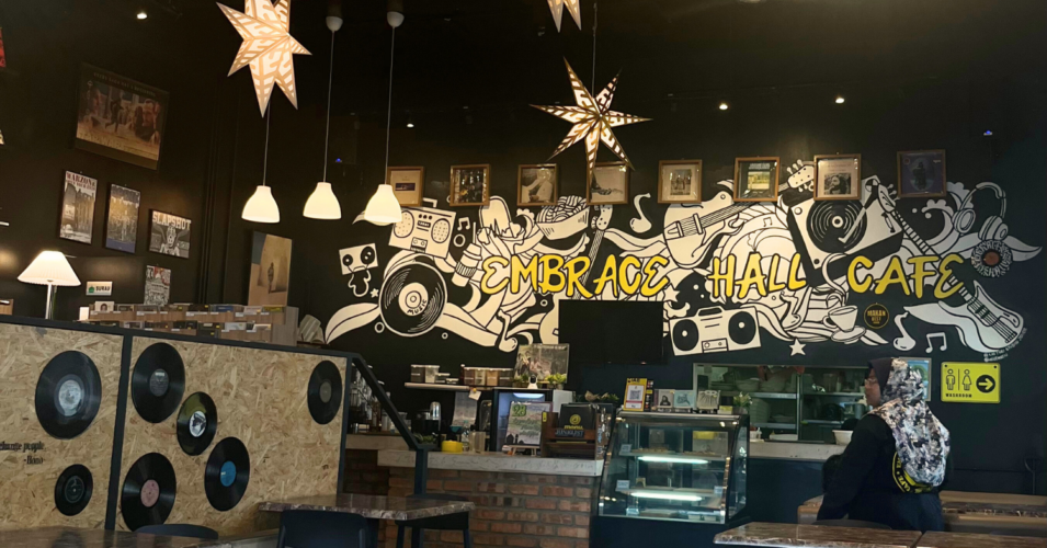 Embrace Hall Cafe JB: Vinyl & Record Store