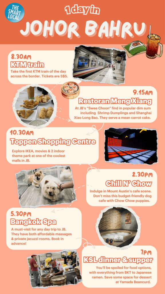 1-Day Johor Bahru Itinerary In 2024: Food, Movies & Massage