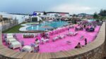 Blue Fire Beach Club In Batam Has Pink Sand & A Swim-Up Bar