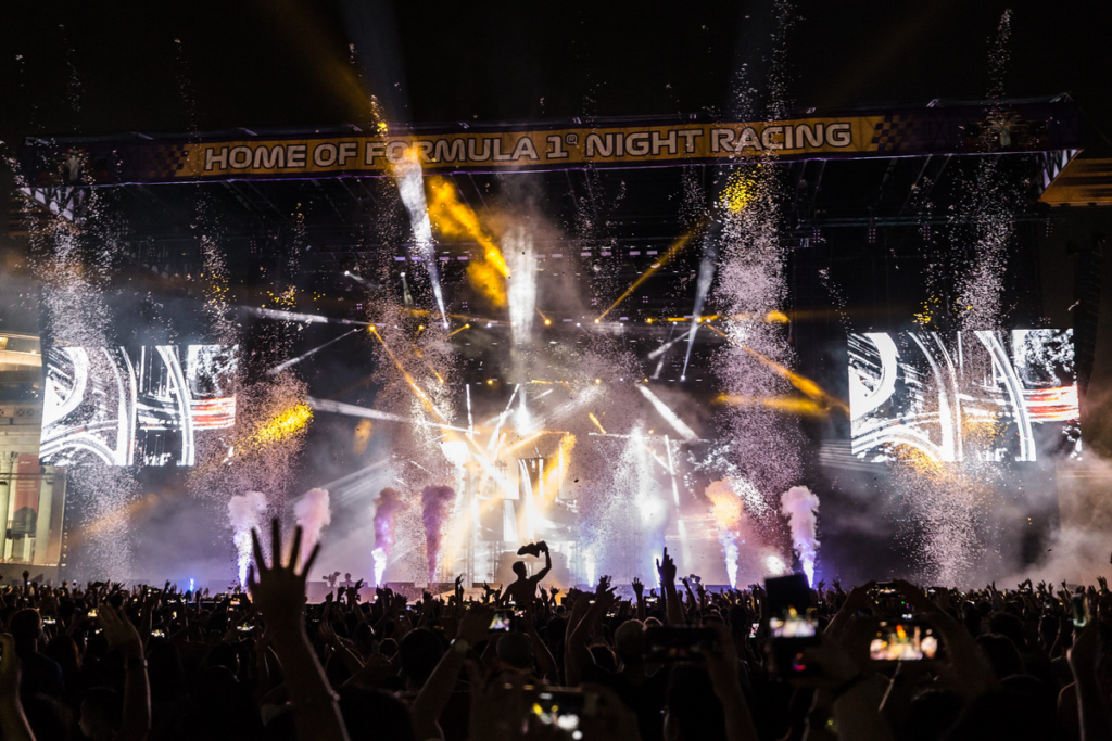 Singapore Grand Prix 2024 - F1 Entertainment Lineup