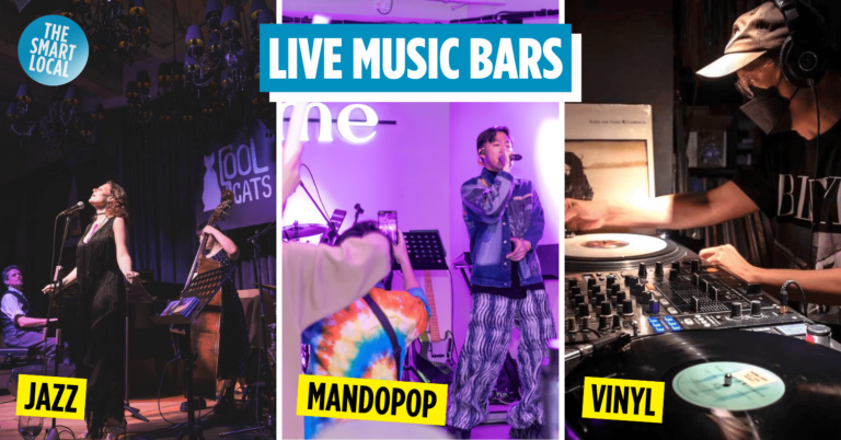 Live Music Bars In Singapore With Good Food & Drinks (2025)
