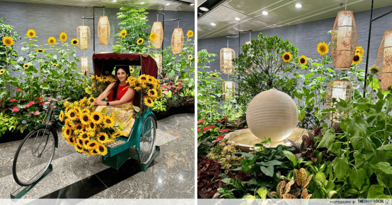 A Sunflower Sojourn - Changi Airport's Newest Flower Display