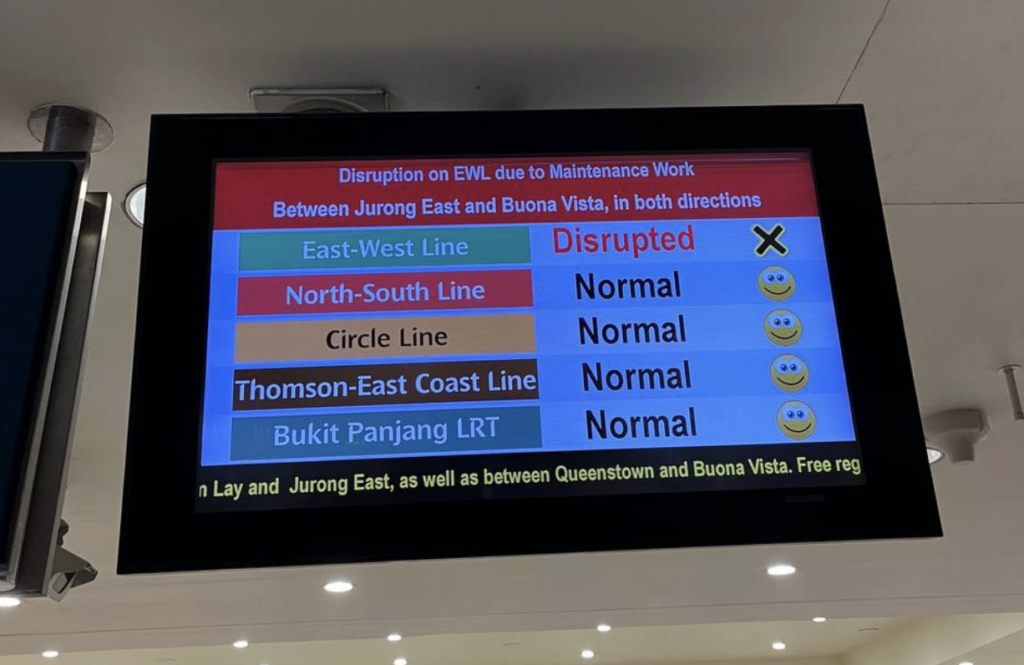 East West Line Disruption - Alternative Routes & Free Buses