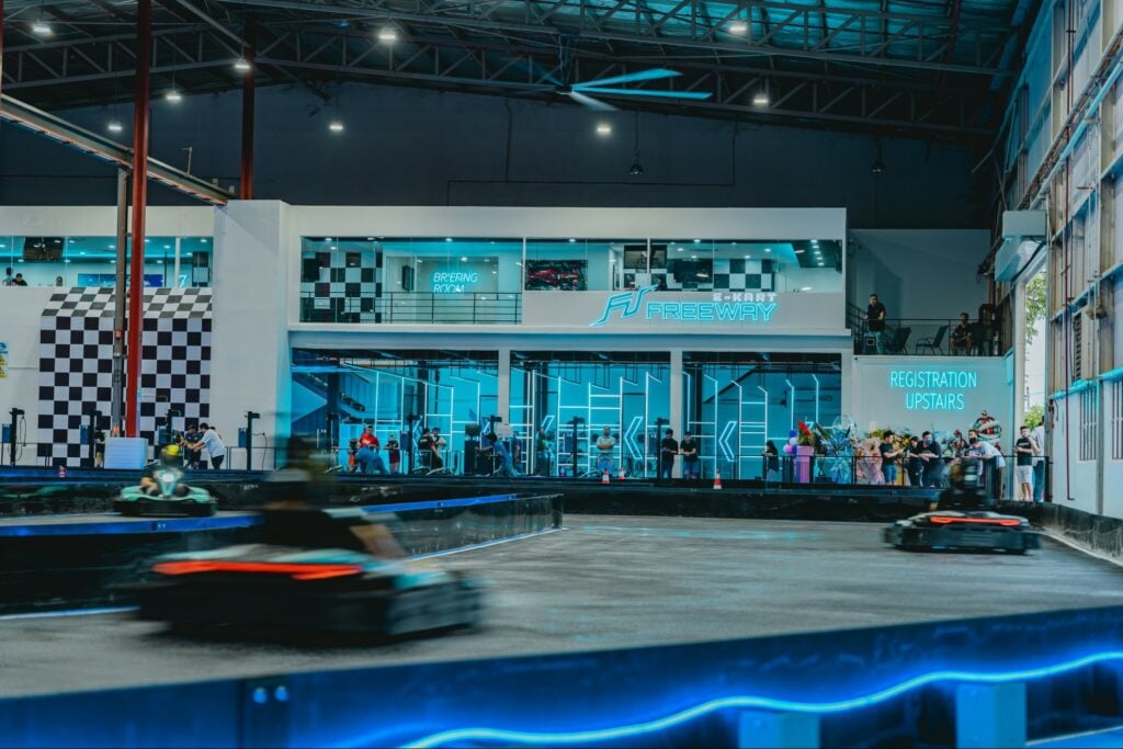 Freeway E-Kart - Largest Go-Karting Track In KL With Night Races