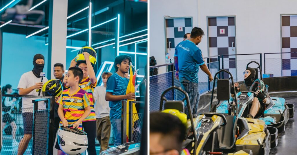 Freeway E-Kart - Largest Go-Karting Track In KL With Night Races