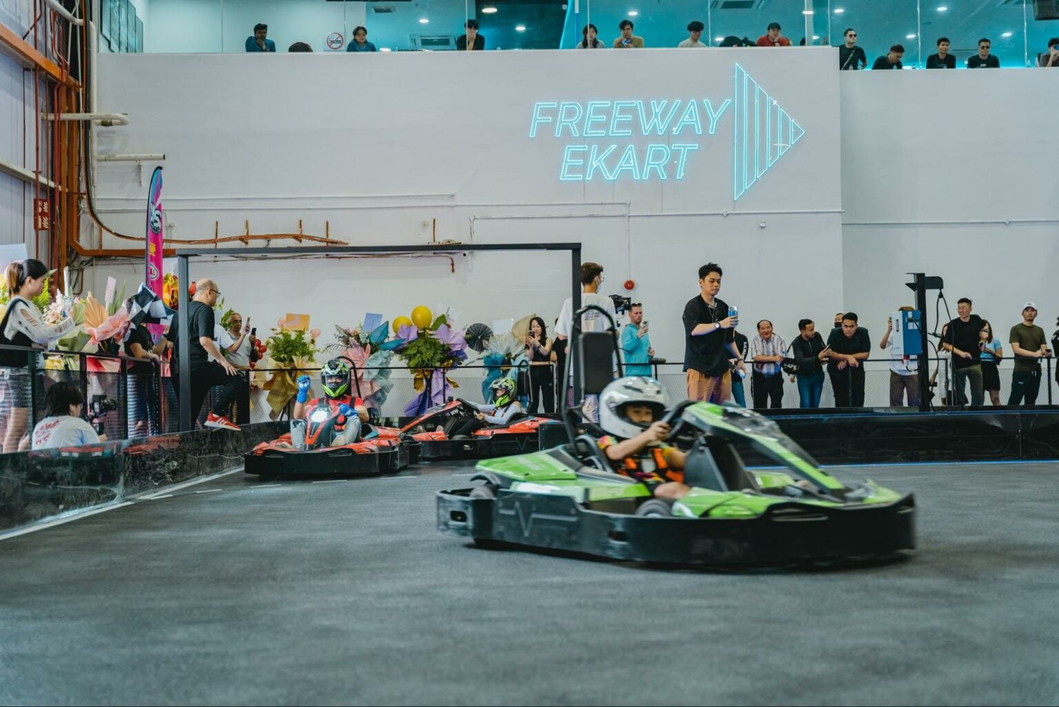 Freeway E-Kart - Largest Go-Karting Track In KL With Night Races