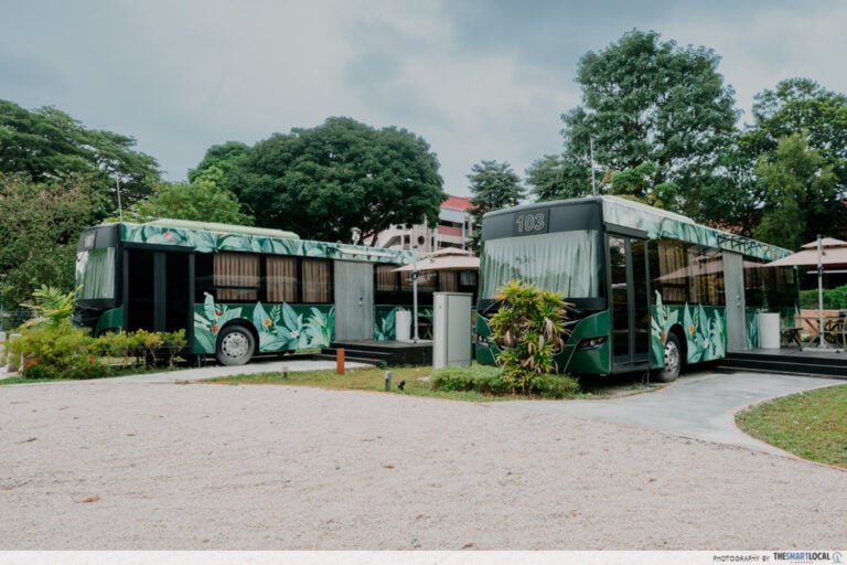 The Bus Collective - Repurposed Bus Hotel In Changi Village