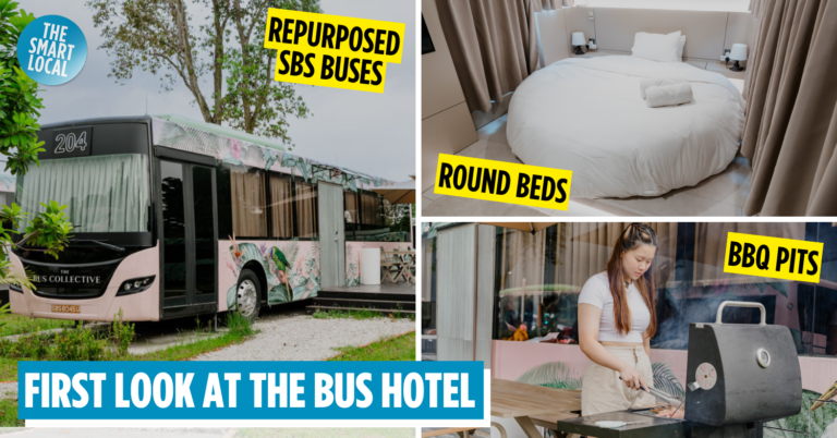 The Bus Collective - Repurposed Bus Hotel In Changi Village