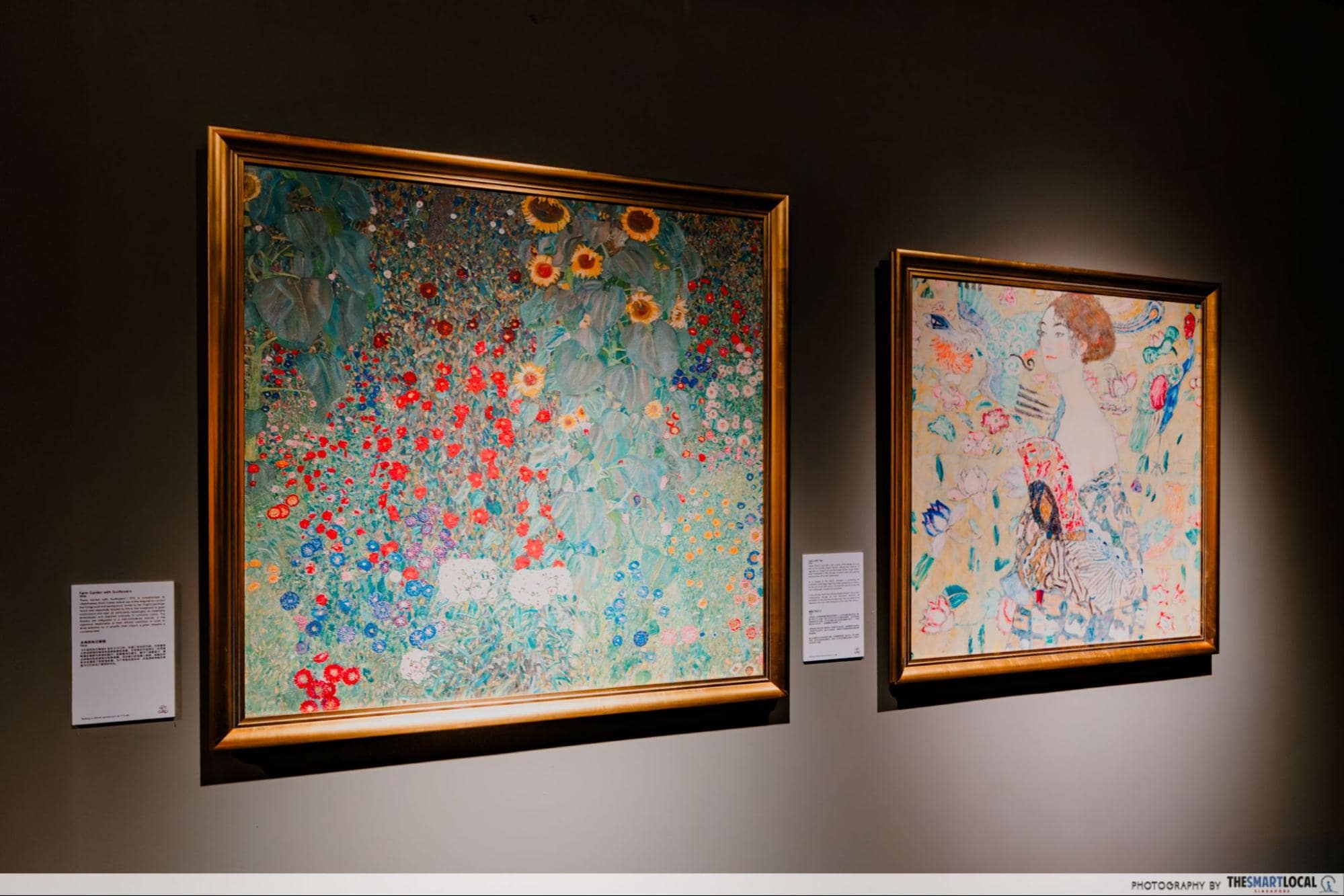 Gustav Klimt: Falling in Gold Art Exhibition At Sports Hub Library