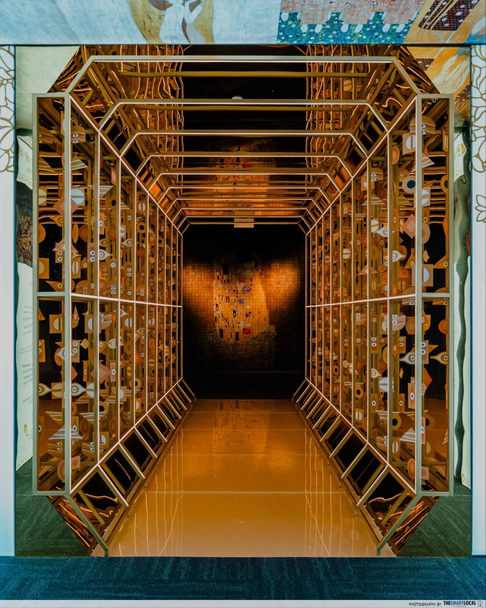 Gustav Klimt: Falling in Gold Art Exhibition At Sports Hub Library