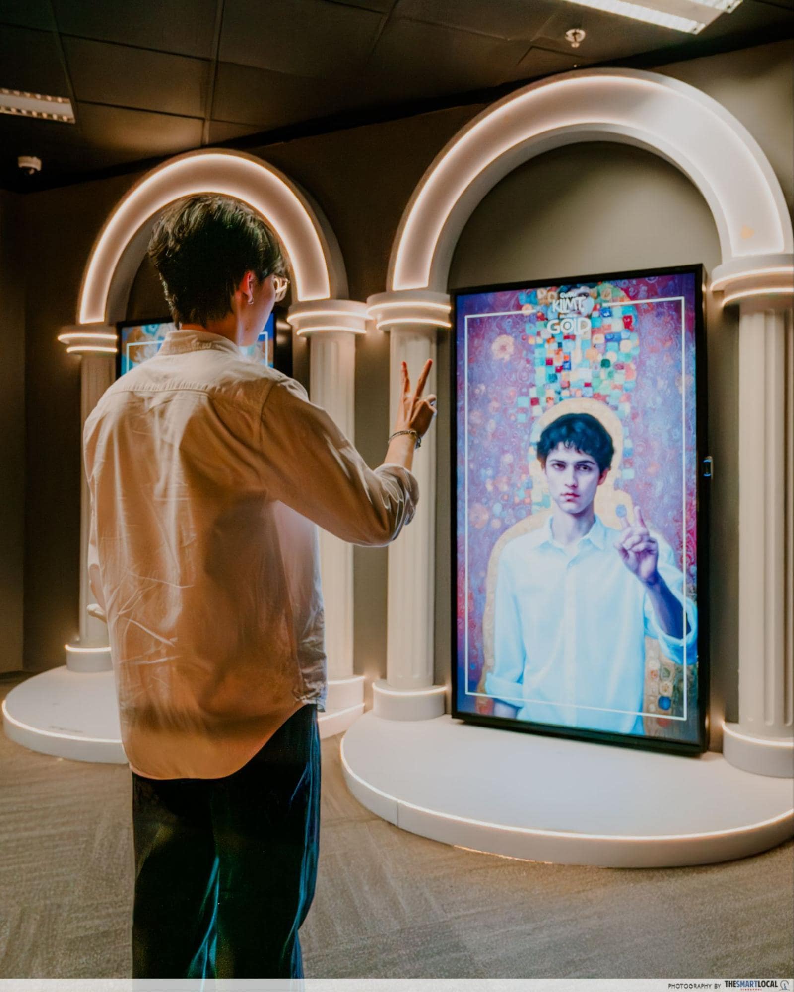 Gustav Klimt: Falling in Gold Art Exhibition At Sports Hub Library