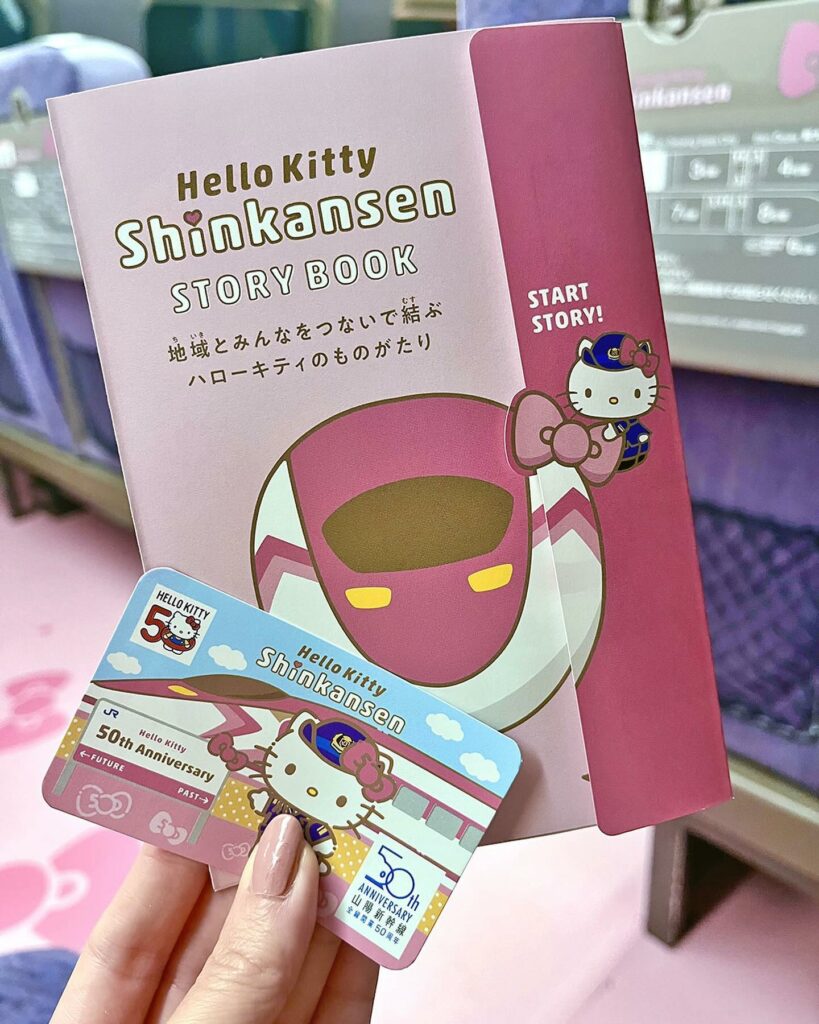 This Hello Kitty Shinkansen Takes You From Osaka To Fukuoka