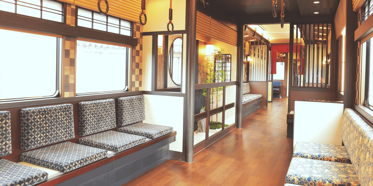 Kyo-Train Garaku: Train With Zen Gardens & Seasonal Floral Cars