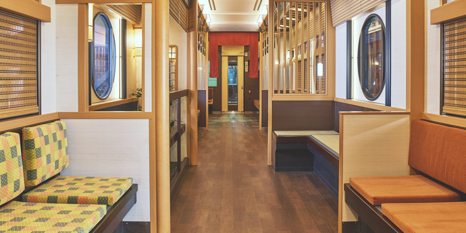 Kyo-Train Garaku: Train With Zen Gardens & Seasonal Floral Cars