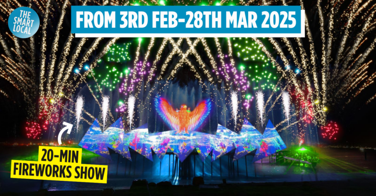 Wings of Time Fireworks Symphony - New Night Show In Sentosa