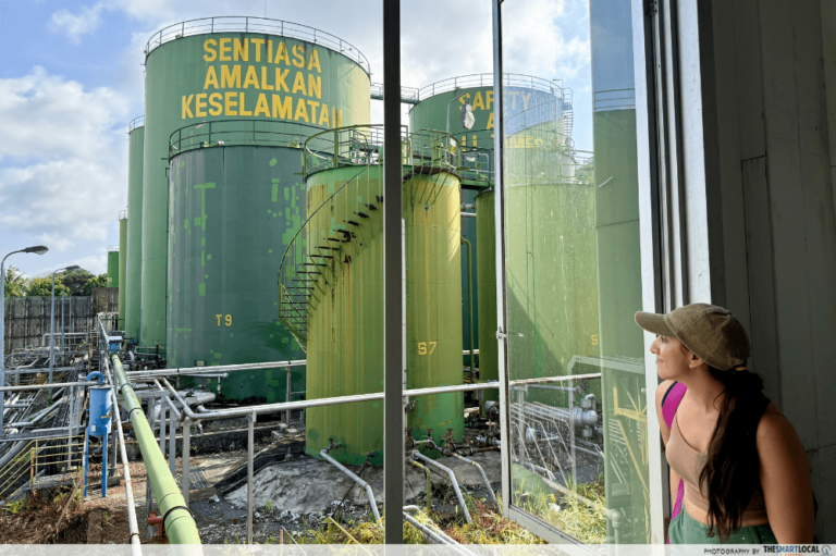 Explore An Abandoned Shell Plant & Air Raid Shelter In Singapore