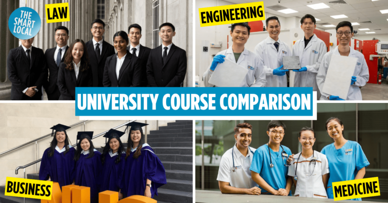 NUS vs NTU vs SMU: Which University To Pick Based On Course