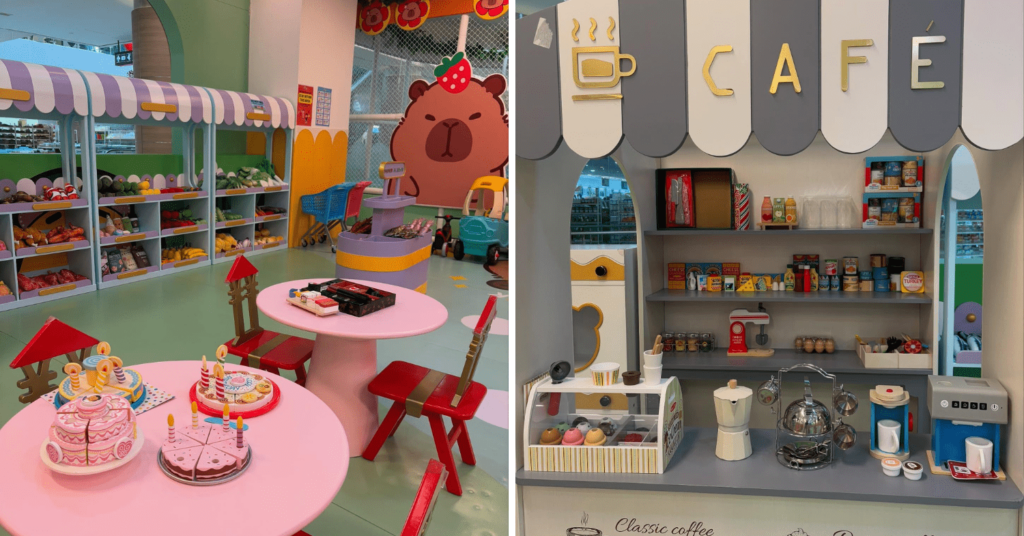 Capybara Creek: Capybara-Themed Playground With LED Slide