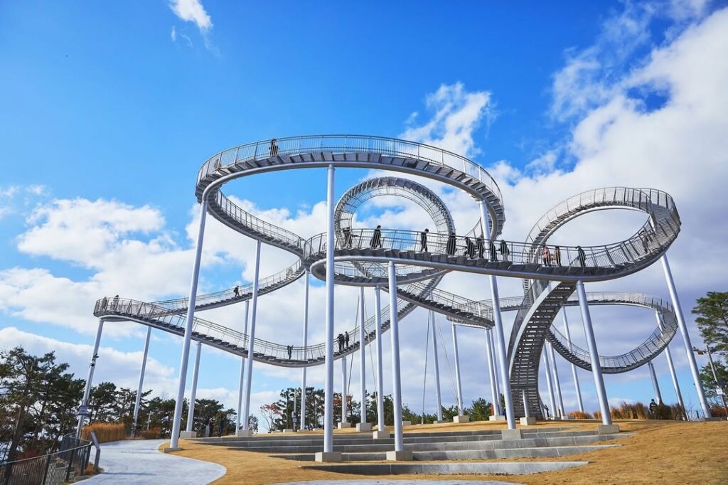 Pohang Space Walk In Pohang, South Korea