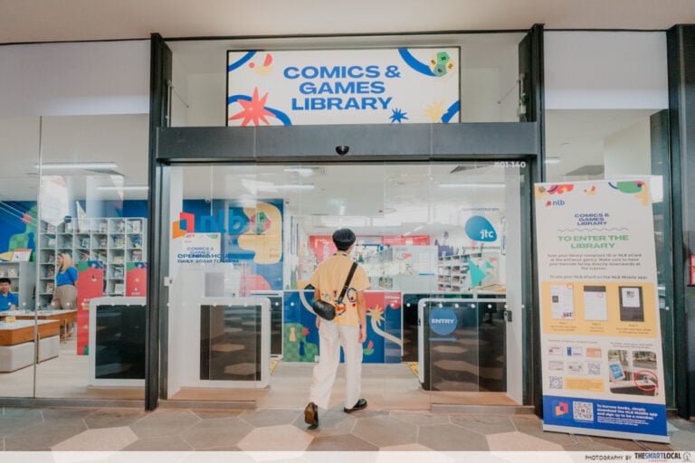 NLB Comics and Games Library Pop-Up At Punggol Coast Mall