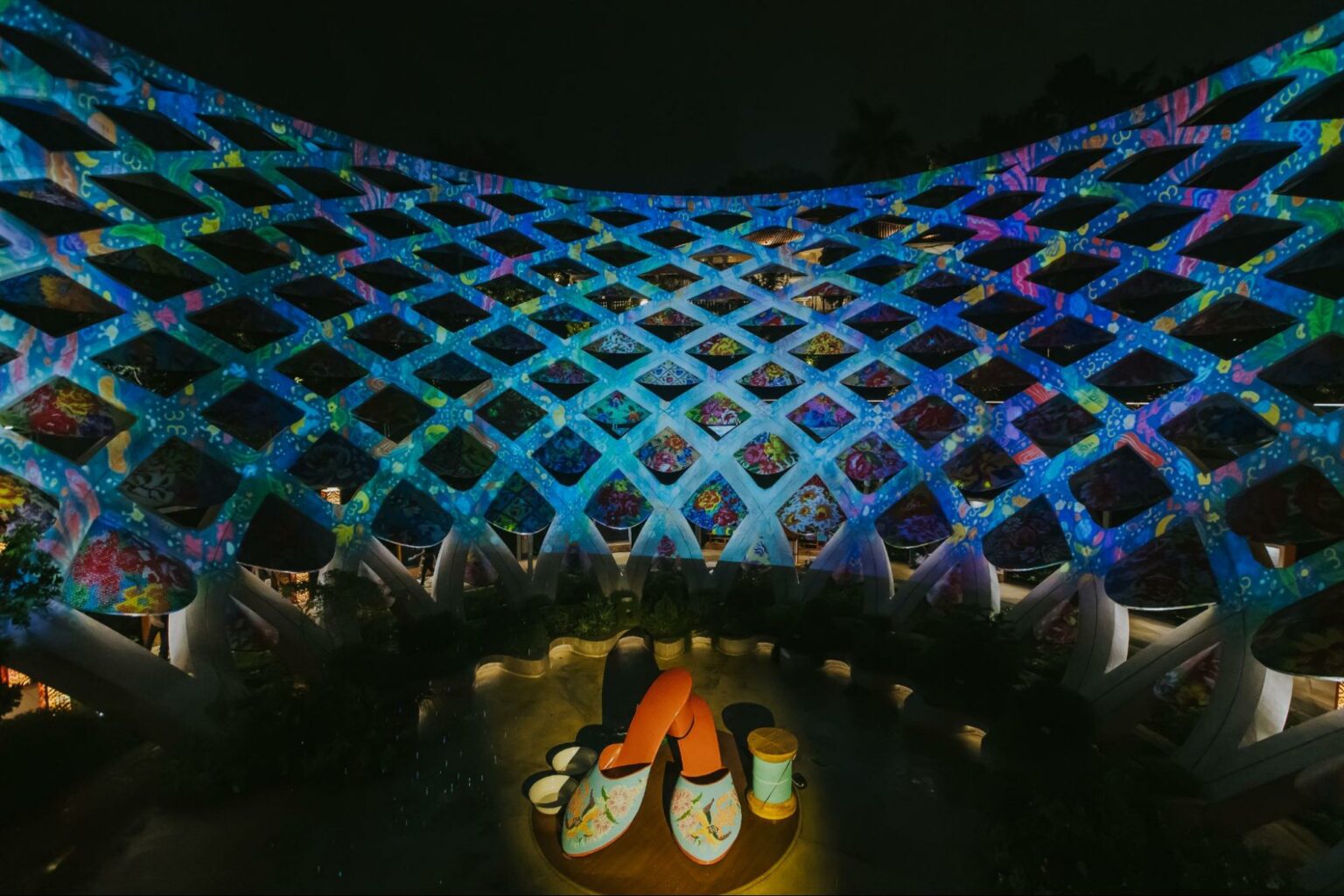 Peranakan Reimagined Showcase At Sentosa Sensoryscape