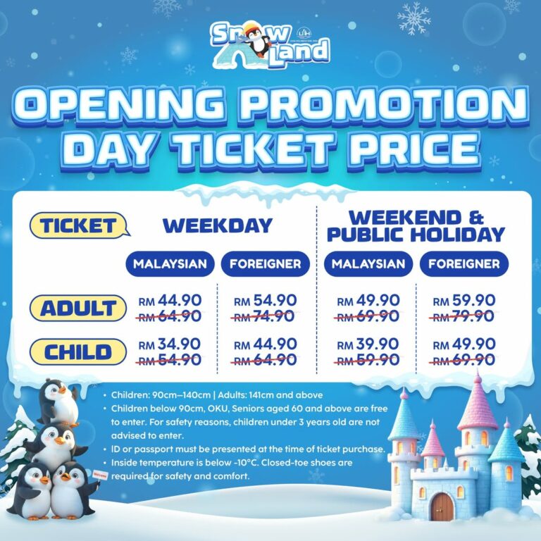 SnowLand JB - Ice Playground 30 Min From Tuas Checkpoint
