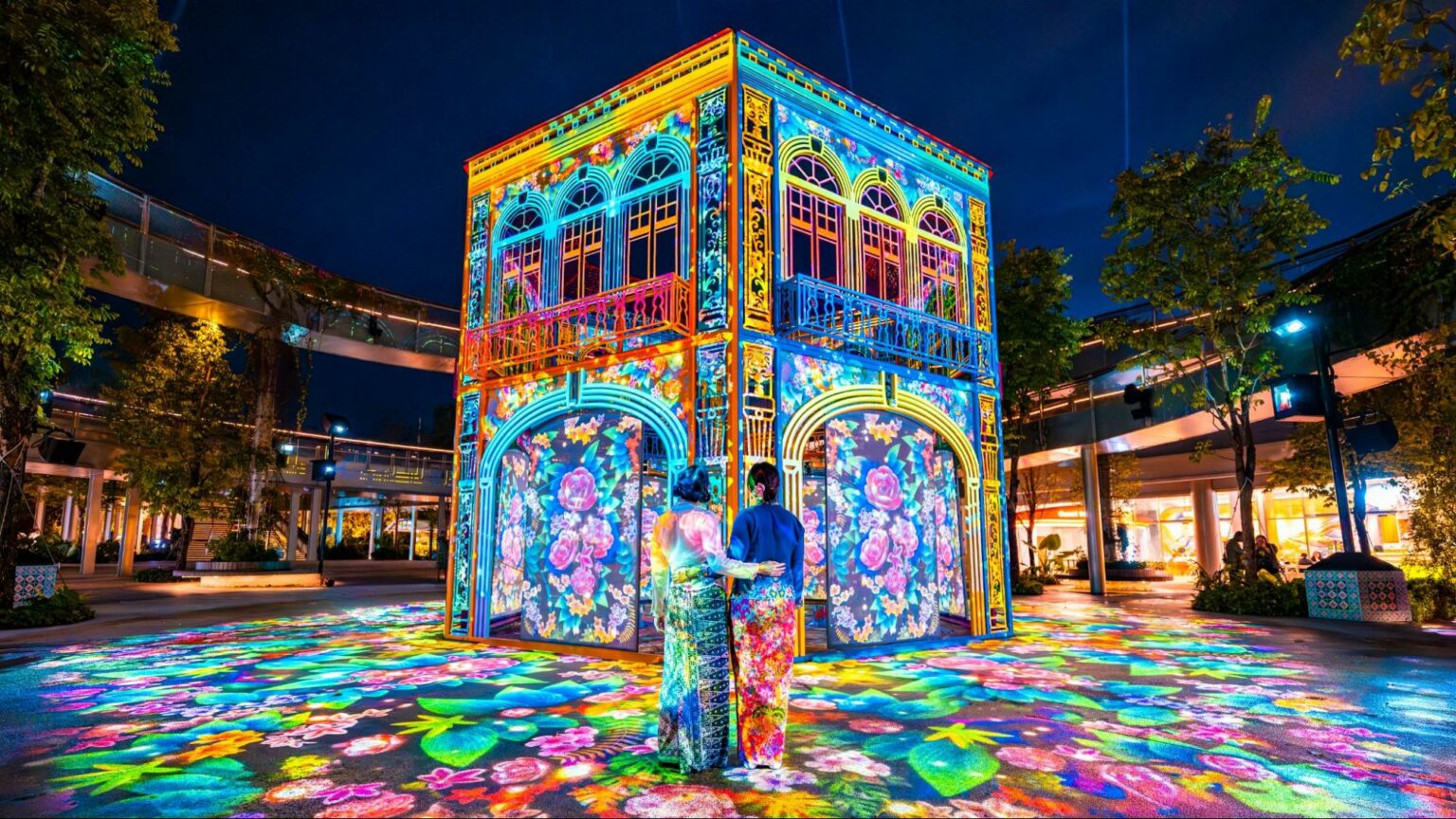 Peranakan Reimagined Showcase At Sentosa Sensoryscape