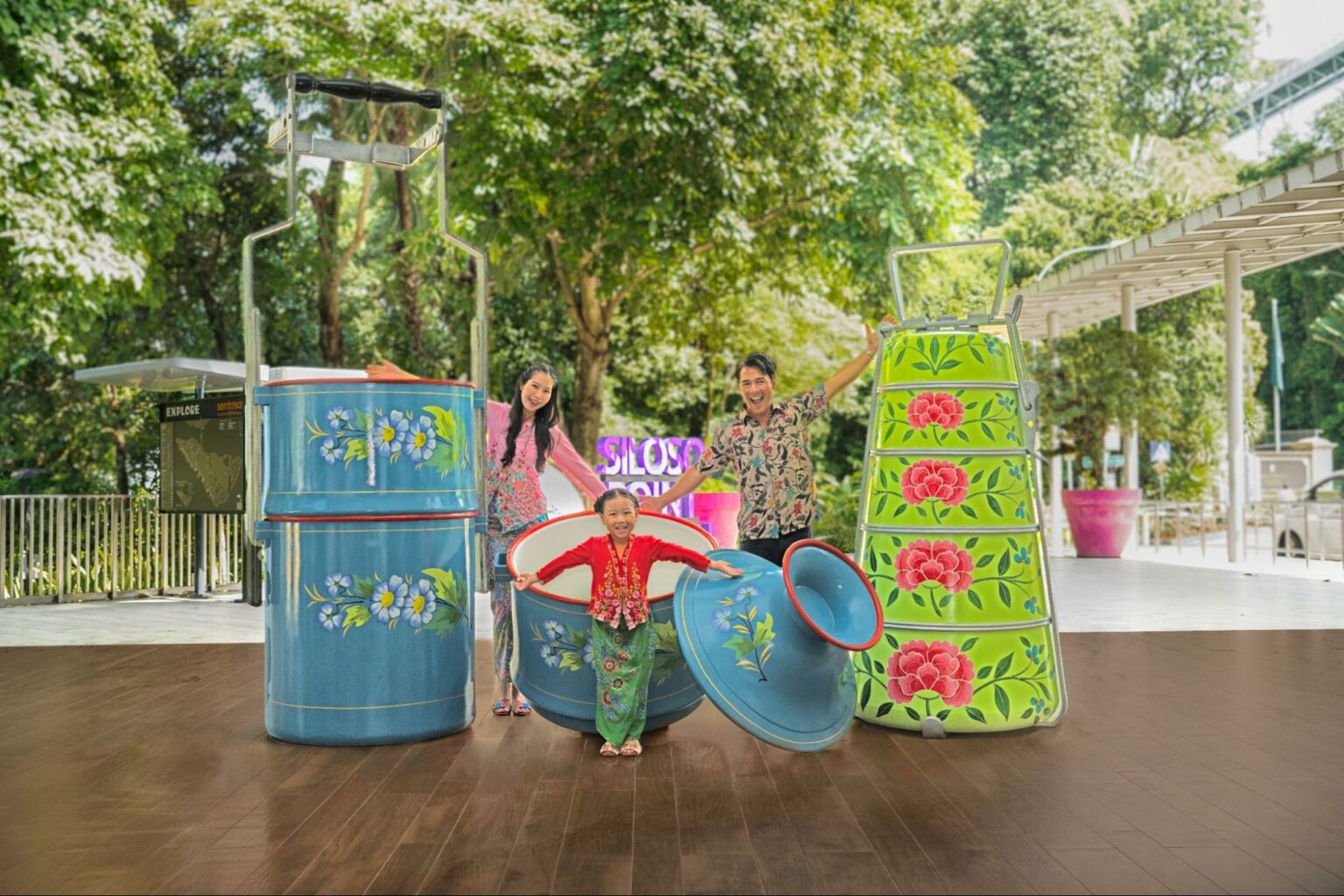 Peranakan Reimagined Showcase At Sentosa Sensoryscape