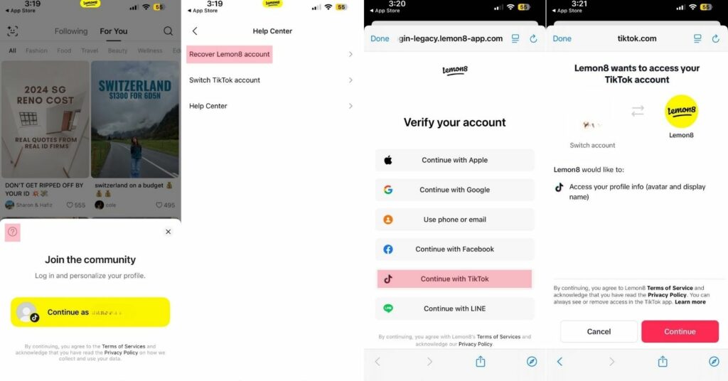 Lemon8 Accounts Not Linked To TikTok Will Be Deleted