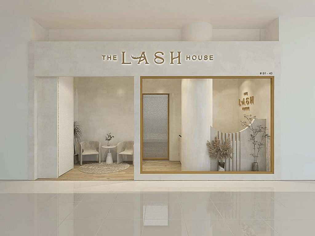 MRT “Malls" In Singapore, With Stores Along The Linkways