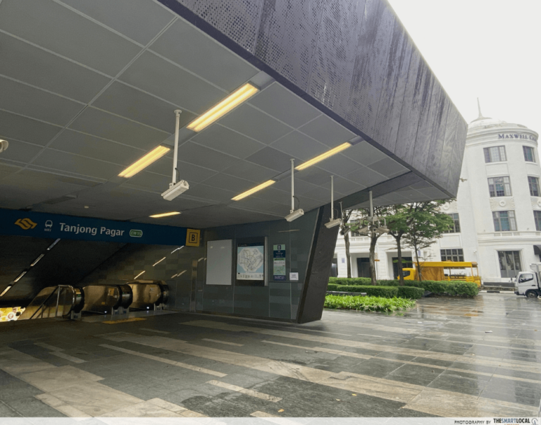Guide To Tanjong Pagar MRT’s Exits Sorted by F&Bs & Gyms