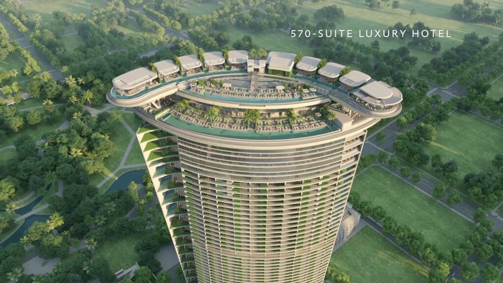 The New MBS Tower Will Have A Luxury Hotel & Sky Roof