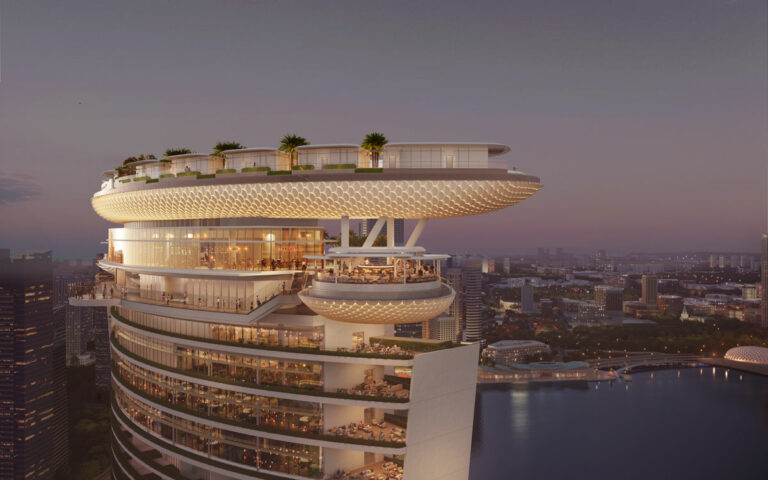 The New MBS Tower Will Have A Luxury Hotel & Sky Roof