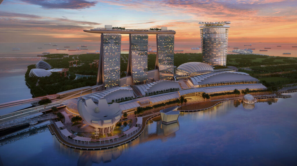 The New MBS Tower Will Have A Luxury Hotel & Sky Roof