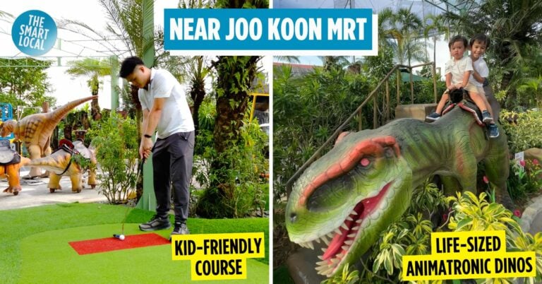 Dino Putt: Jurassic World-Inspired Mini Golf Course In Jurong