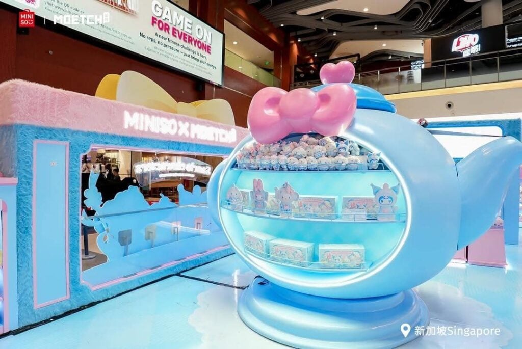 First Ever MINISO x MOETCH Sanrio Pop-Up At Bugis+