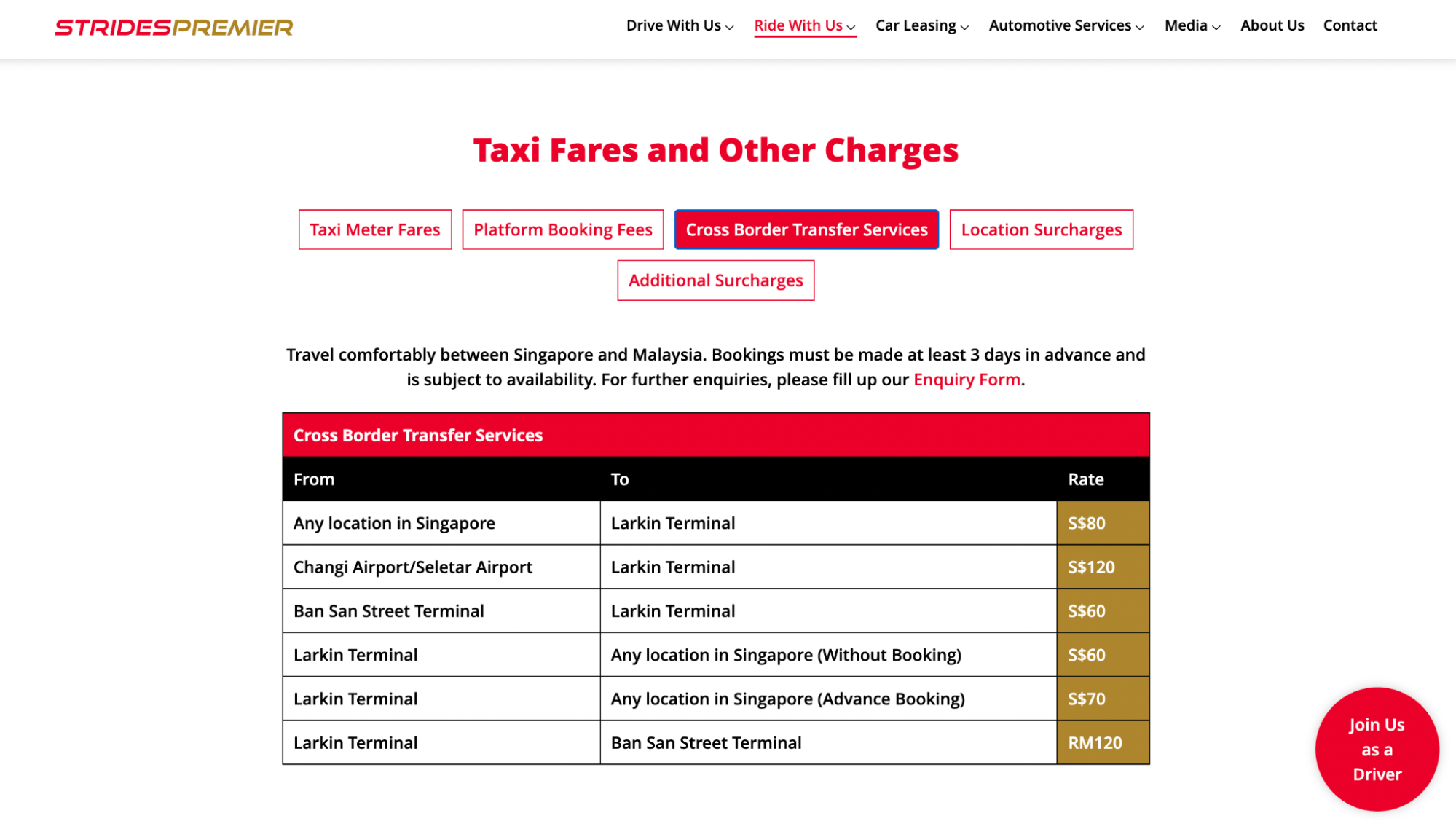 Guide To Taking The Officially-Licensed Singapore To JB Taxi