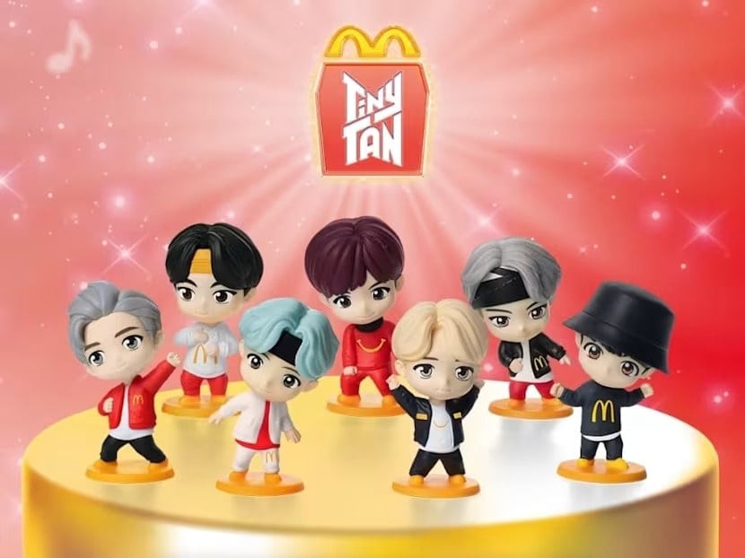 BTS TinyTan Happy Meal Toys In Singapore From 25th Sep