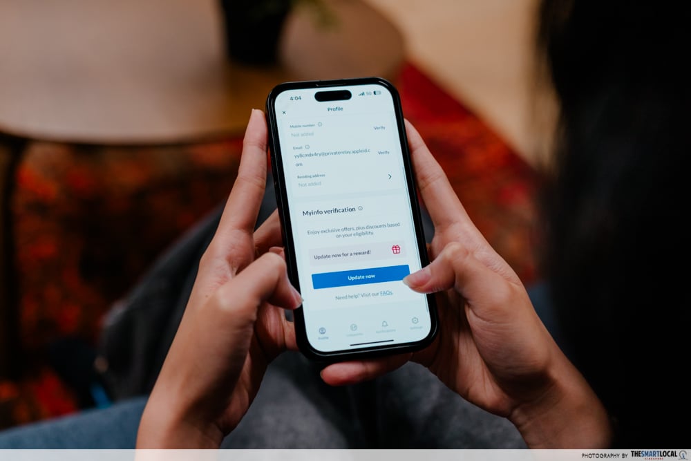 Guide To Updating Your FairPrice Group App Profile Using Myinfo
