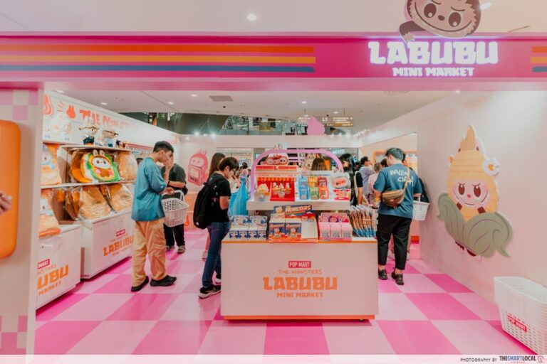 First Look At The Labubu Mini Market Pop-Up At VivoCity