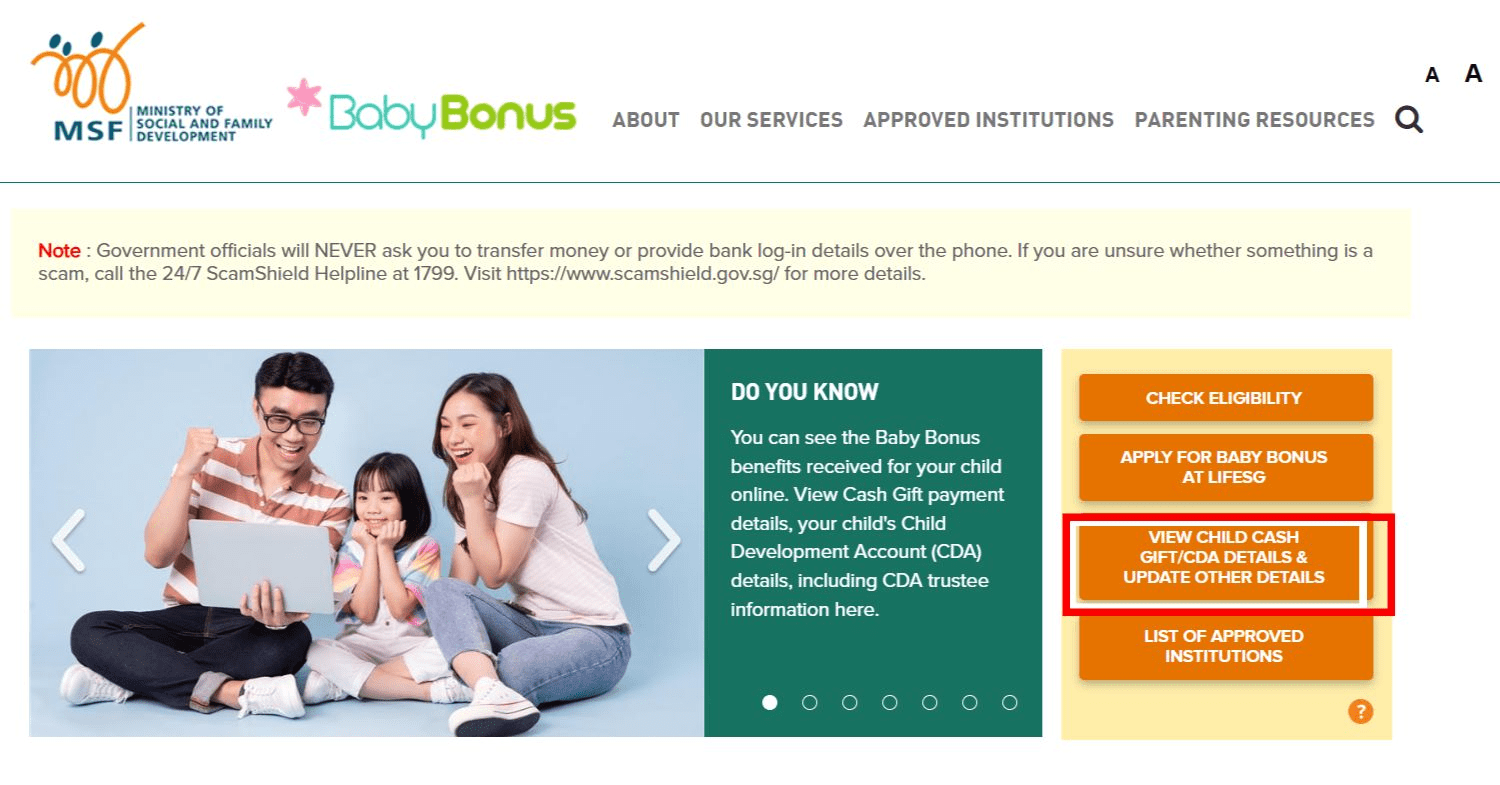 Guide To The Child LifeSG Credits & Where To Use Them