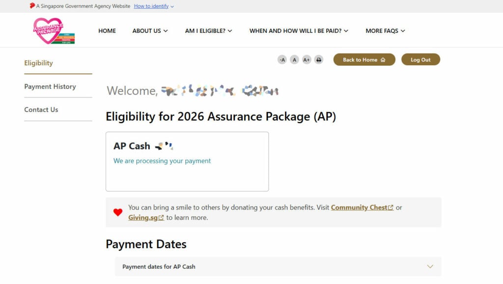 Assurance Package 2025 Guide - Eligibility & How To Claim