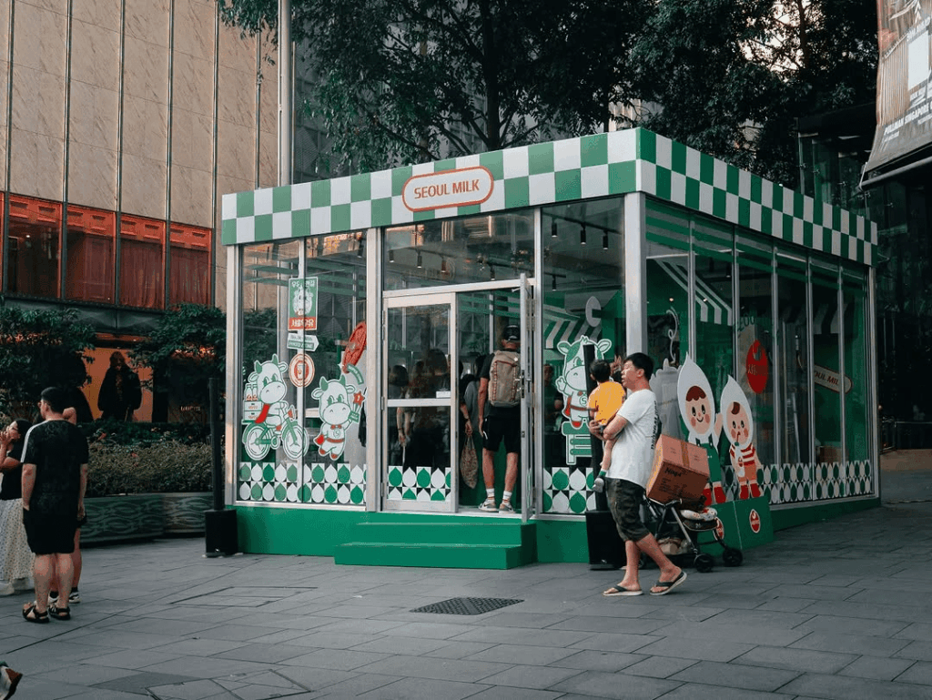 Seoul Milk Pop-Up In Singapore: Fun Photo Spots & Free Stickers