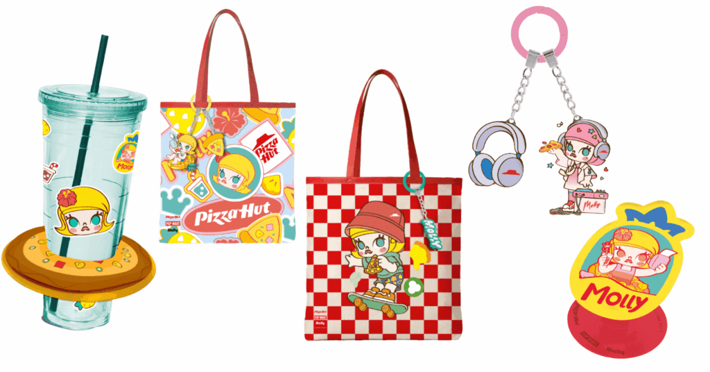 POP MART x Pizza Hut Molly Collab Launching On 15th Dec